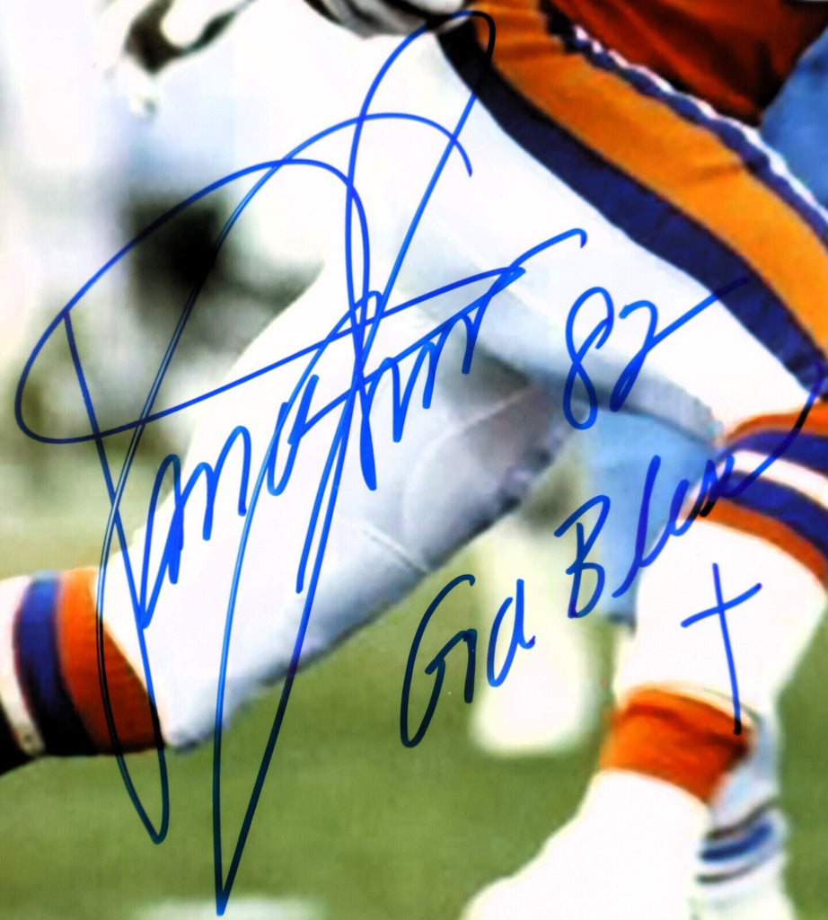 Vance Johnson Autographed 8x10 Photo JSA COA – Super Sports Center