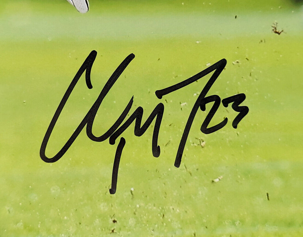 49ers Christian McCaffrey Authentic Signed 16x20 Vertical Photo BAS Wi ...