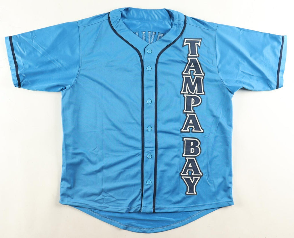 Garrett Cleavinger Signed Tampa Bay Rays Powder Blue Home Jersey (JSA ...