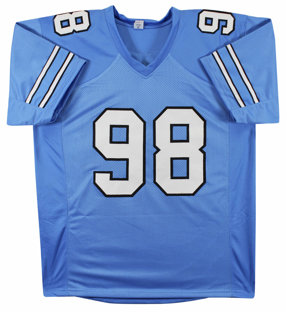 UNC Lawrence Taylor Authentic Signed Light Blue Pro Style Jersey BAS W ...