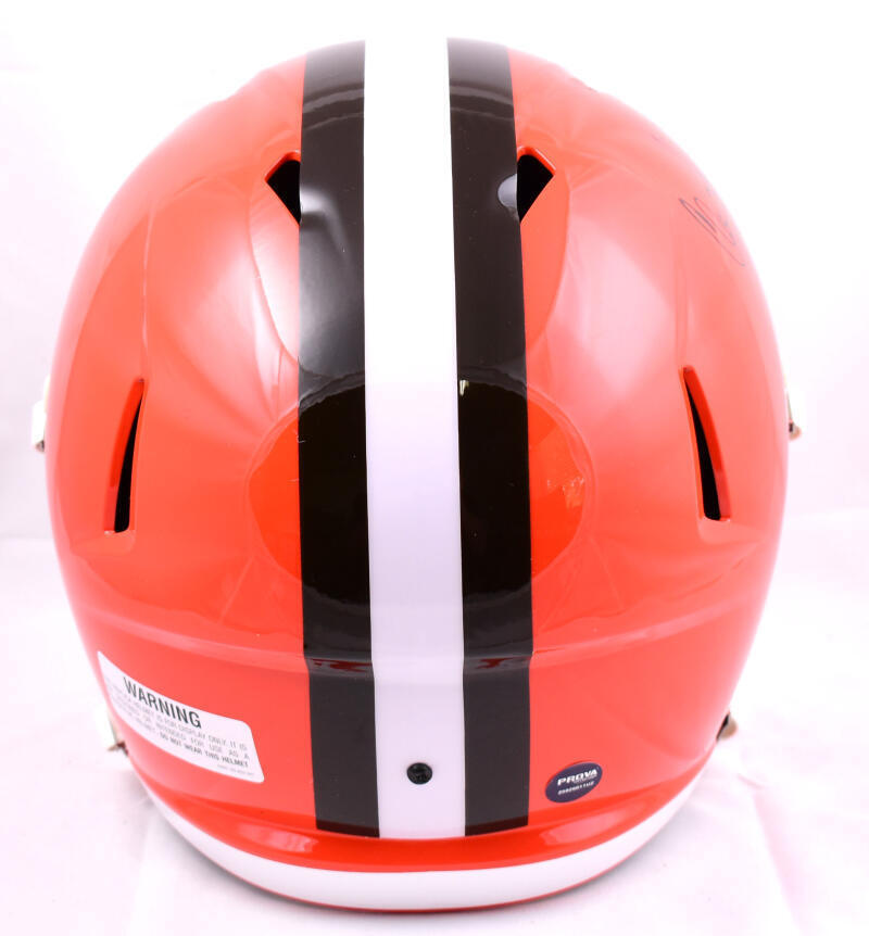 Clay Matthews Autographed Cleveland Browns F/S Speed Helmet w/4x Pro B ...