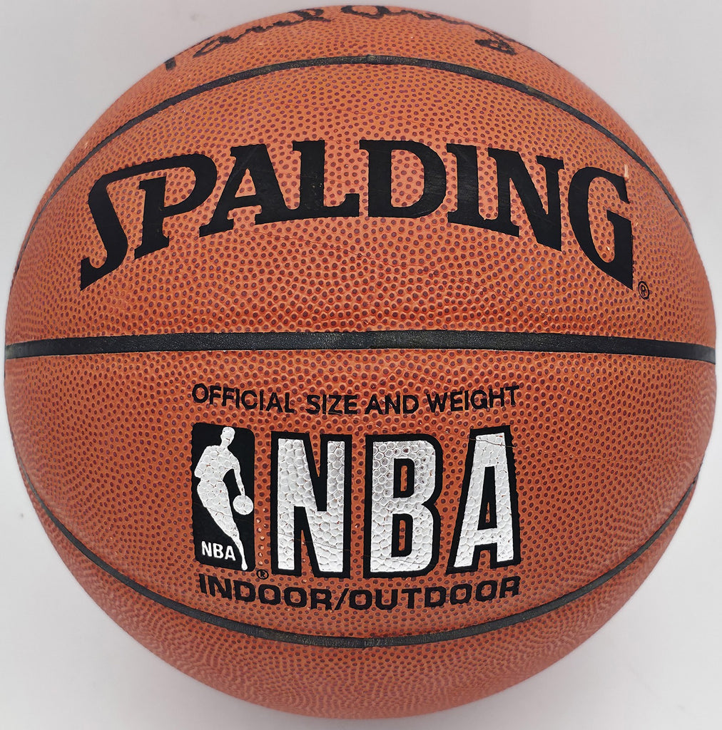 Paul Arizin Autographed NBA Leather Basketball Philadelphia Warriors J ...
