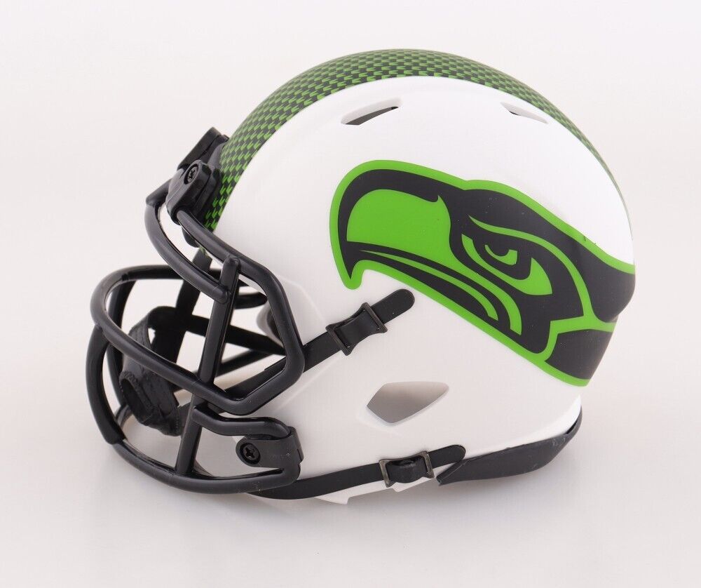 Jake Bobo Signed Seahawks Mini-Helmet (JSA COA) Seattle 2023 Rookie Re ...