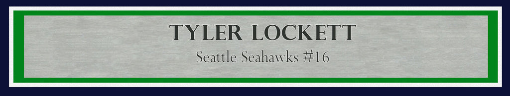 TYLER LOCKETT AUTOGRAPHED FRAMED 8X10 PHOTO SEAHAWKS TOE TAP TD MCS 21 ...