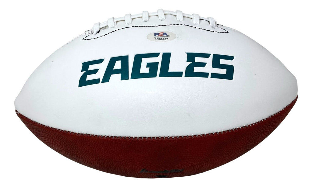 Saquon Barkley SB 59 LIX Champion Signed Philadelphia Eagles Logo Foot ...
