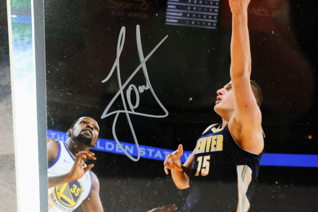Nikola Jokic Autographed 8x10 Photo Lighted Framed JSA COA – Super ...