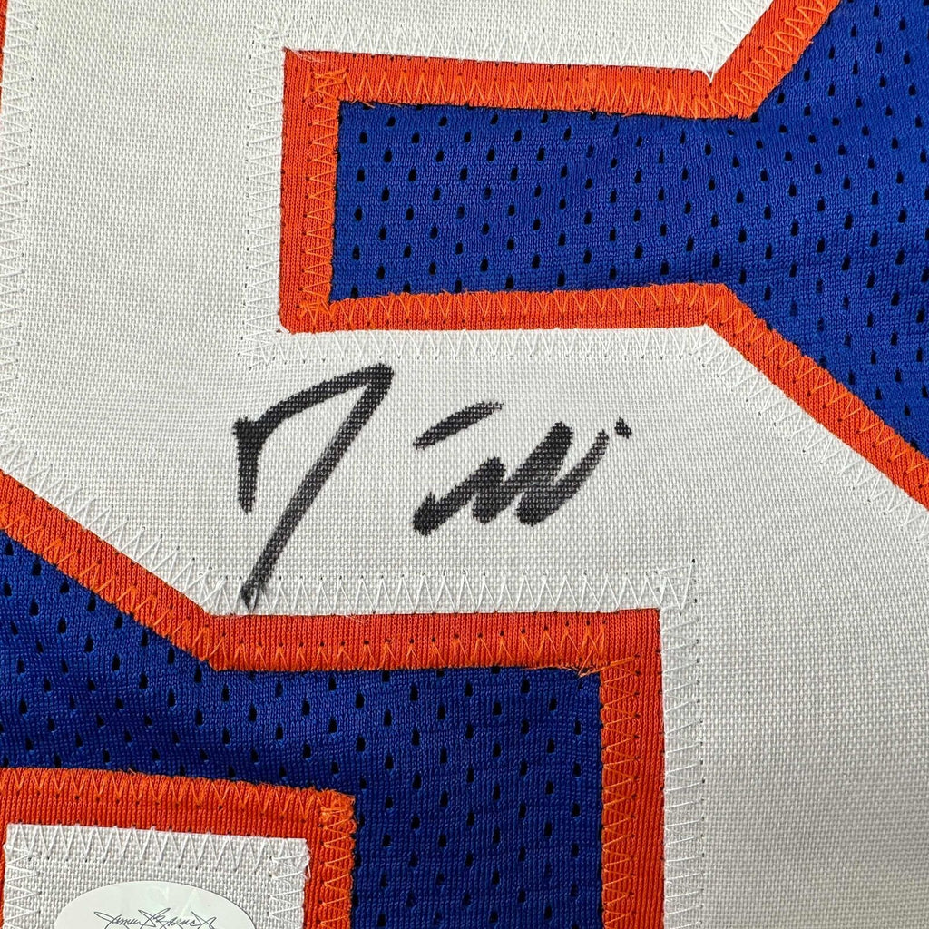 Autographed/Signed Jason Williams Florida Blue College Basketball Jers ...