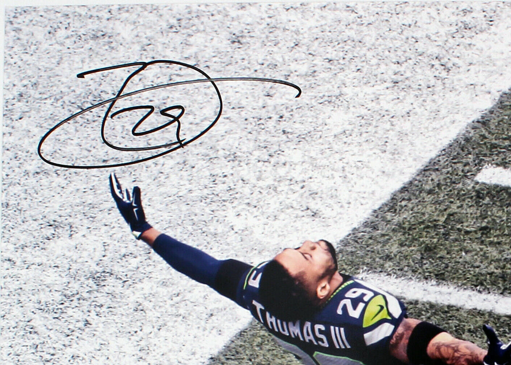 Earl Thomas Signed Seattle Seahawks Unframed 16x20 NFL Photo - Kneelin ...