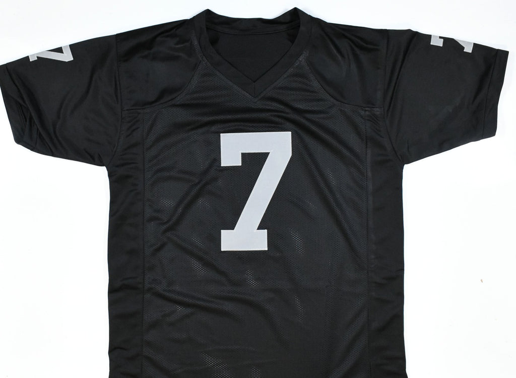 Geno Smith Autographed Black Pro Style Jersey - Beckett W Hologram *Bl ...