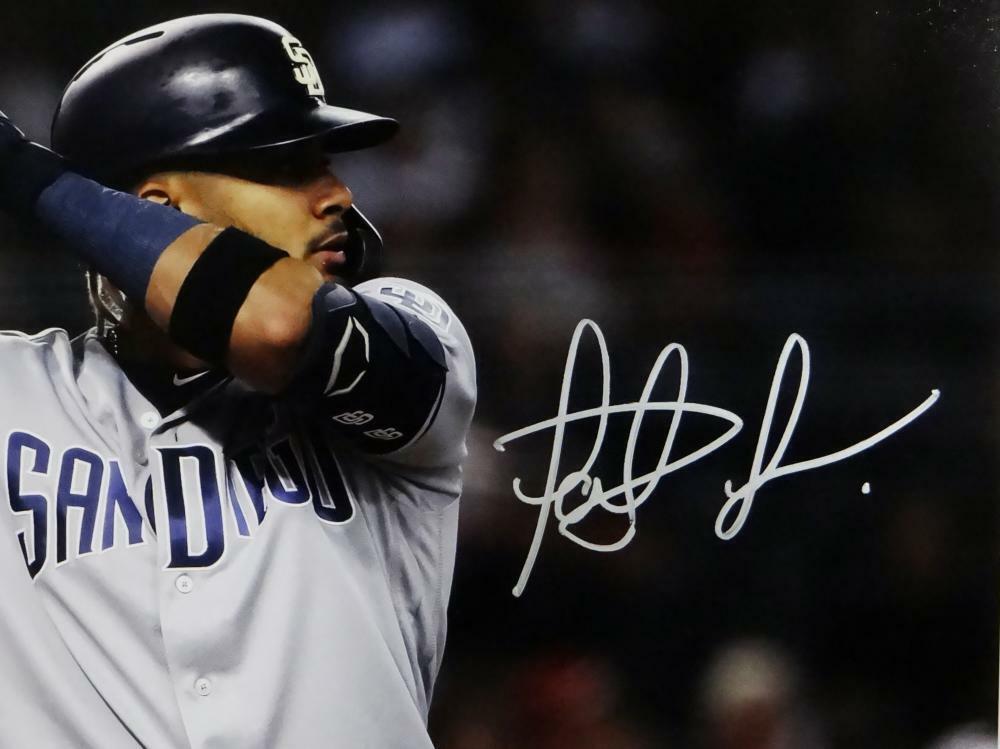 Fernando Tatis Jr Signed SD Padres 16X20 PF Photo Batting- JSA Auth *S ...