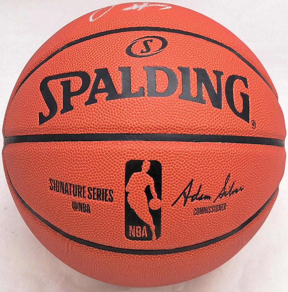 Jordan Poole Autographed Spalding Basketball Warriors (Smudge) Beckett ...