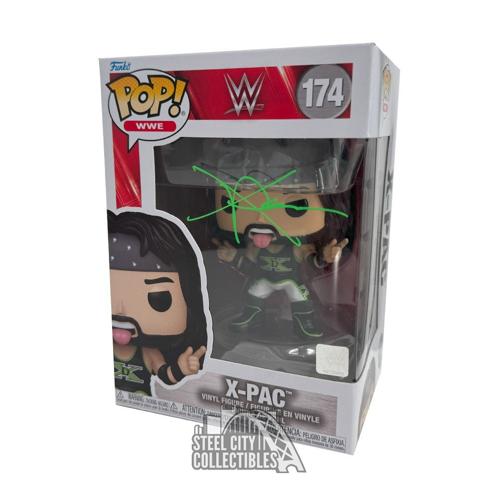 X-Pac Autographed WWE Funko Pop - Fanatics (Green Ink) – Super Sports ...