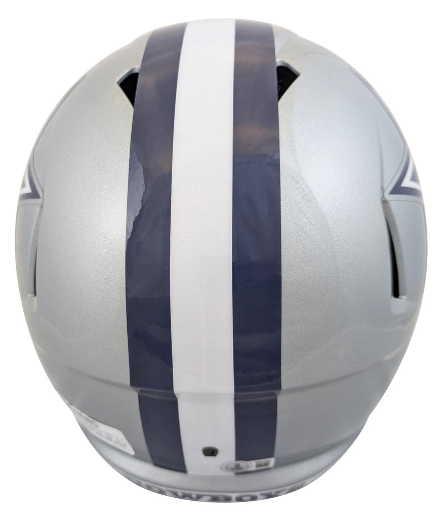 Cowboys Zack Martin Signed Full Size Speed Rep Helmet W/ Case BAS Witn ...