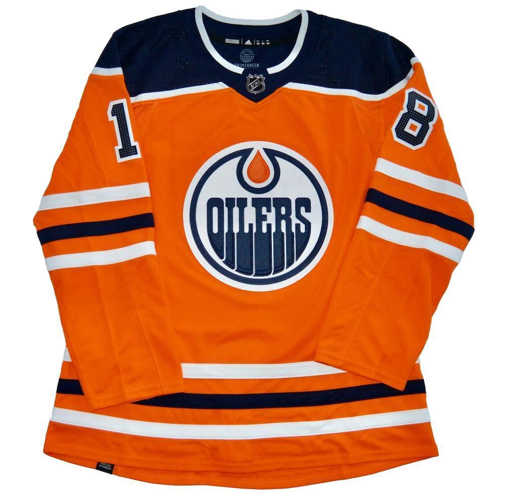 Zach Hyman Autographed Edmonton Oilers Authentic Orange Jersey Fanatic ...