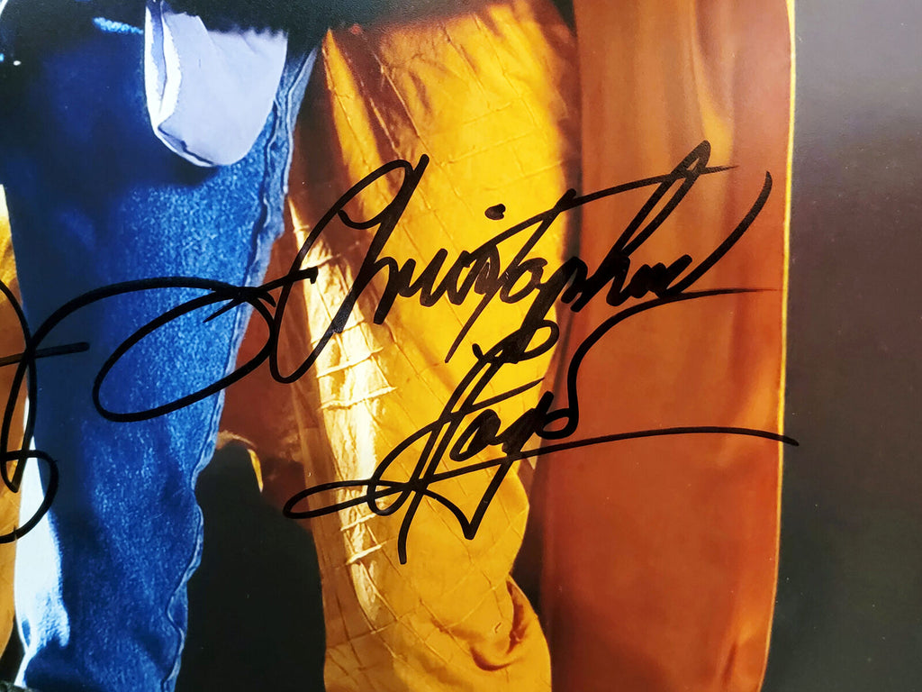MICHAEL J. FOX & LLOYD AUTOGRAPHED 16X20 PHOTO BACK TO THE FUTURE BECK ...