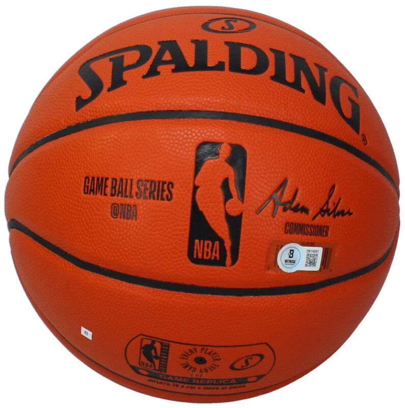 Dennis Rodman Autographed "The Worm" Spalding I/O Basketball Beckett ...