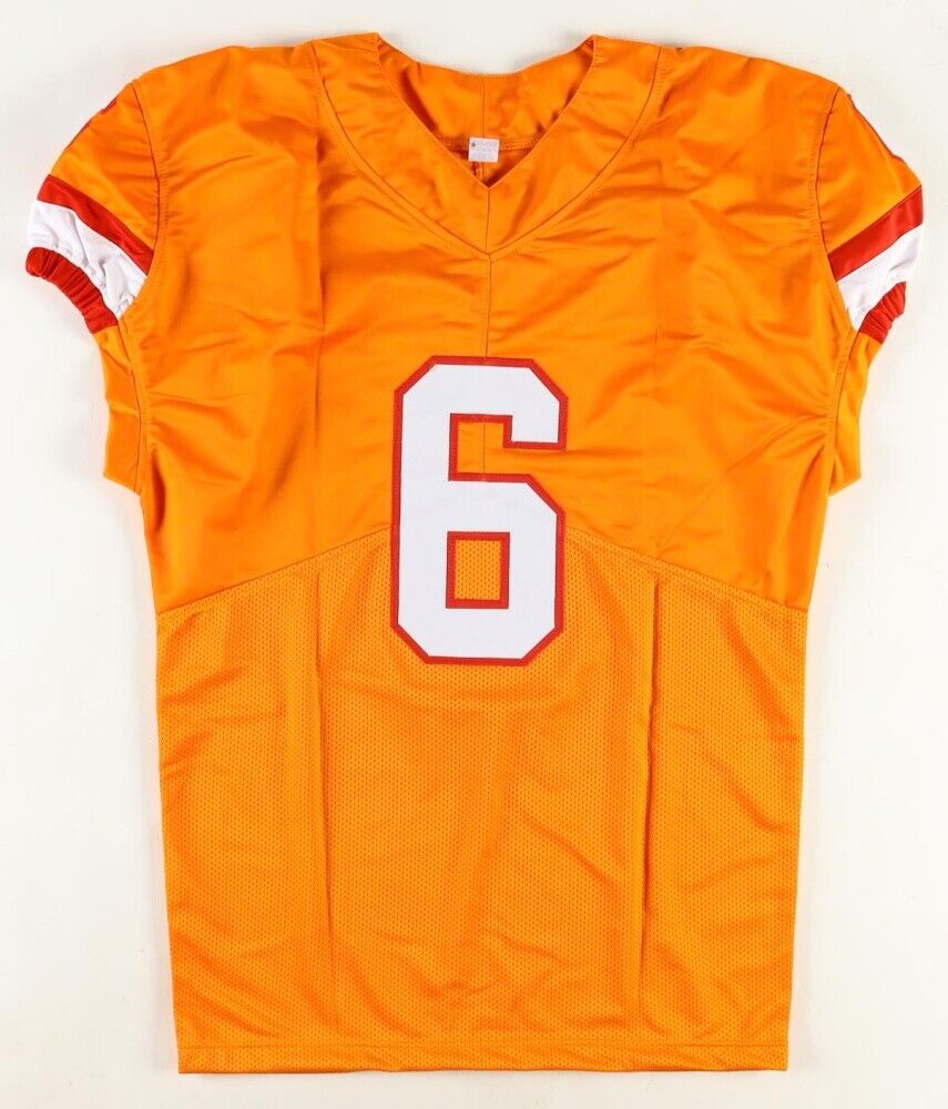 Baker Mayfield Signed Tampa Bay Buccaneers Throwback Creamsicle Jersey ...