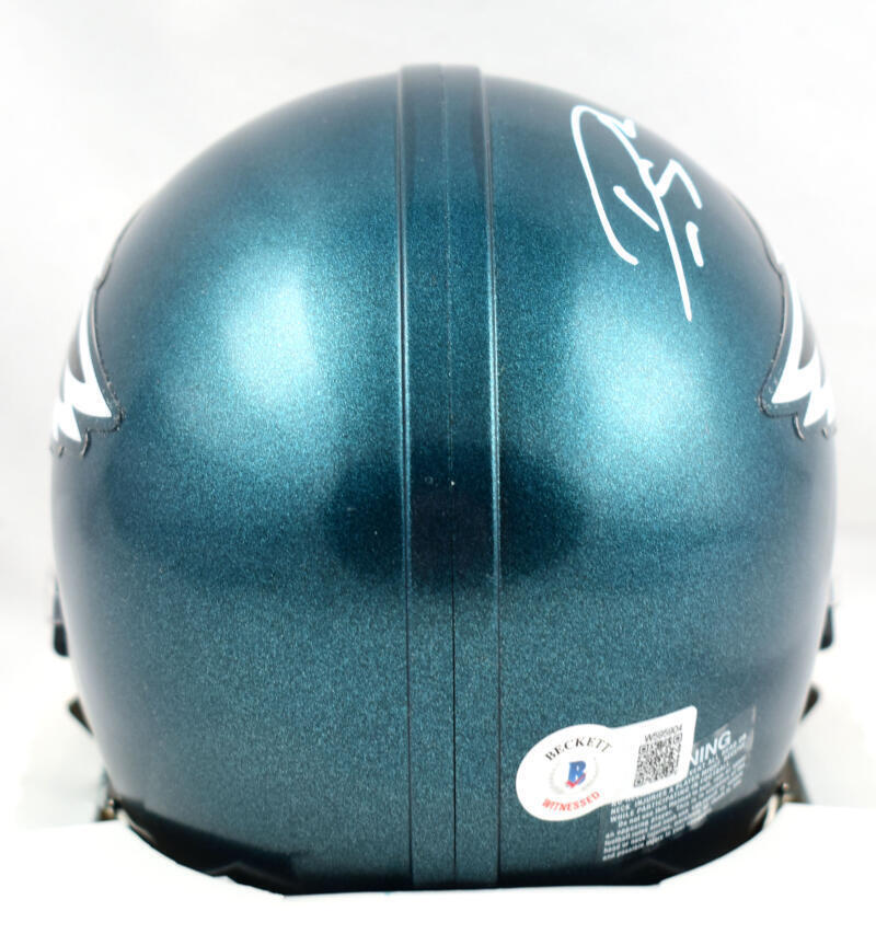 Darius Slay Autographed Philadelphia Eagles Mini Helmet- Beckett W Hol ...