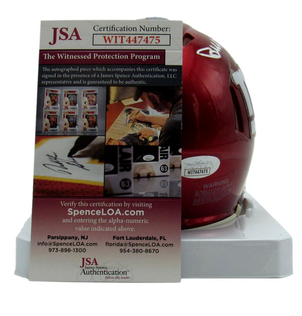 Bill Parcells HOF New York Giants Signed/Autographed Mini Helmet JSA 1 ...