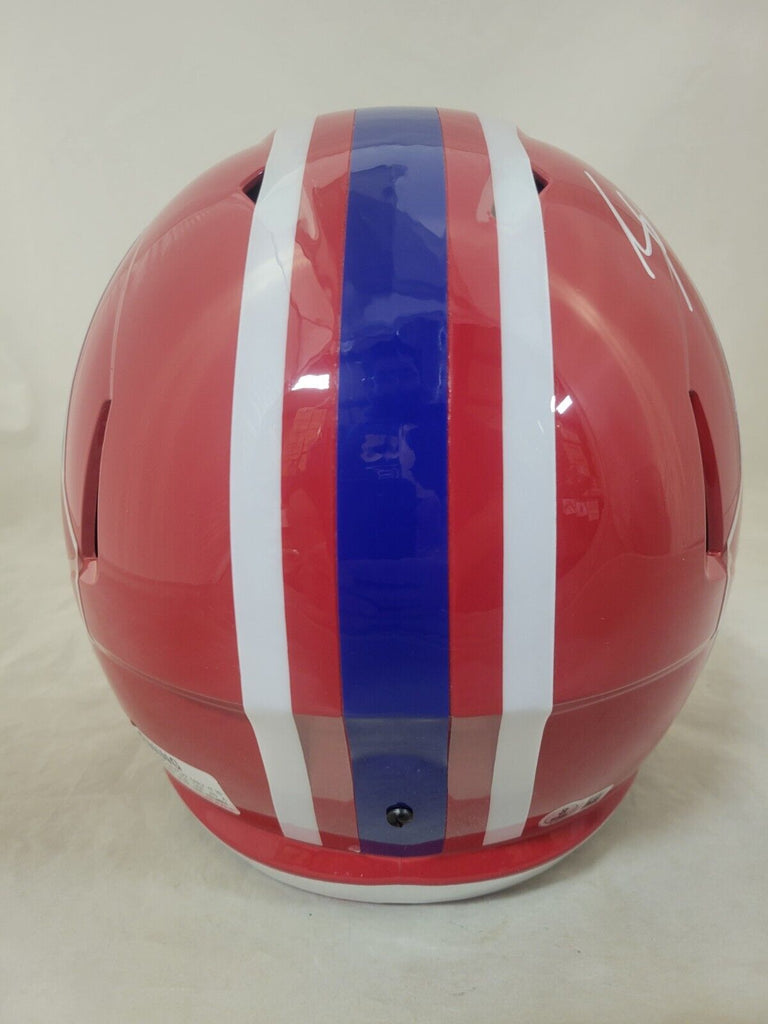 JAMES COOK SIGNED BUFFALO BILLS FULL SIZE THROWBACK SPEED REPLICA HELM ...
