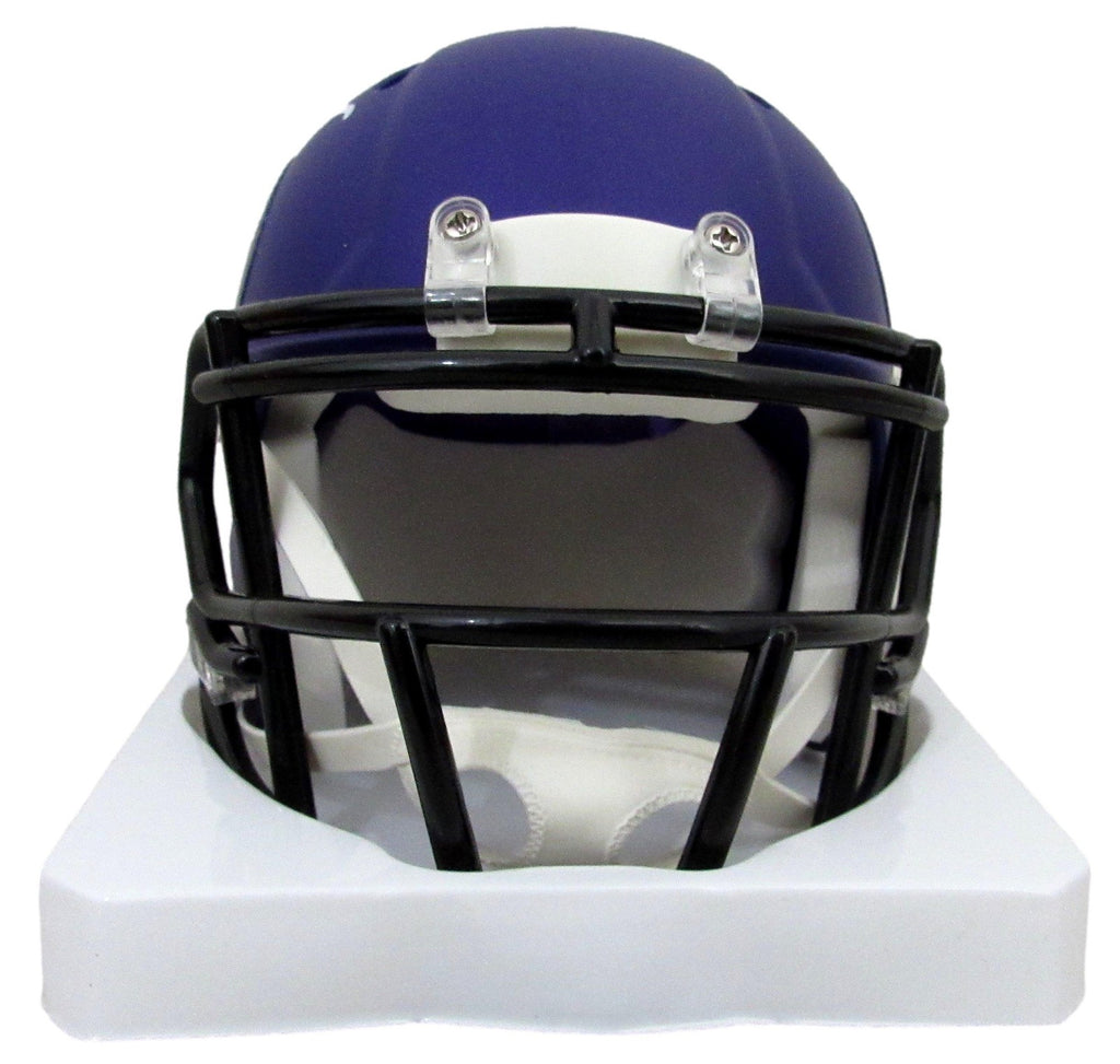 Justin Jefferson Signed/Autographed Mini Football Helmet Vikings PROVA ...