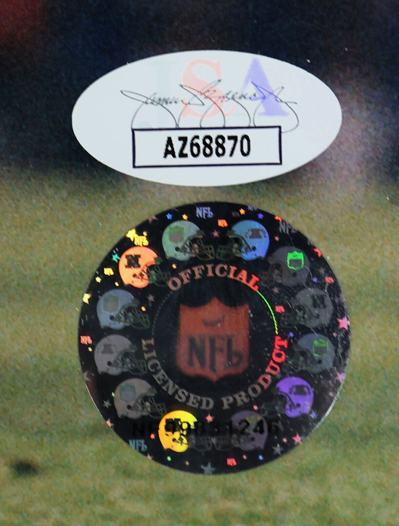 Ed McCaffrey Autographed 8x10 Photo with Plaque JSA COA – Super Sports ...