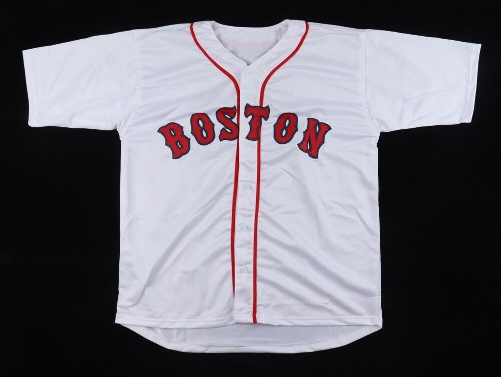 Brayan Bello Signed Boston Red Sox White Jersey (Beckett) Top Pitching ...