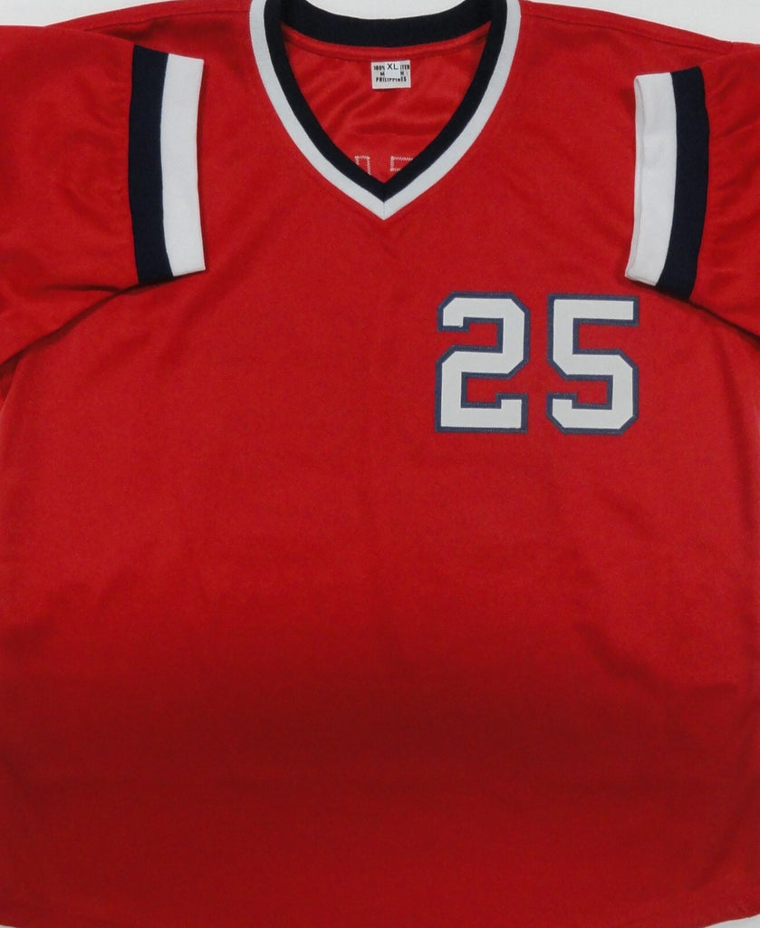 Indians All Star BUDDY BELL Signed Custom Replica Cleveland Jersey AUT ...