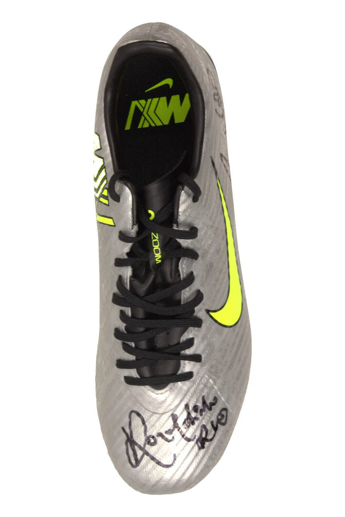Ronaldinho & Ronaldo Nazario Signed Nike Mercurial Soccer Cleat with B ...
