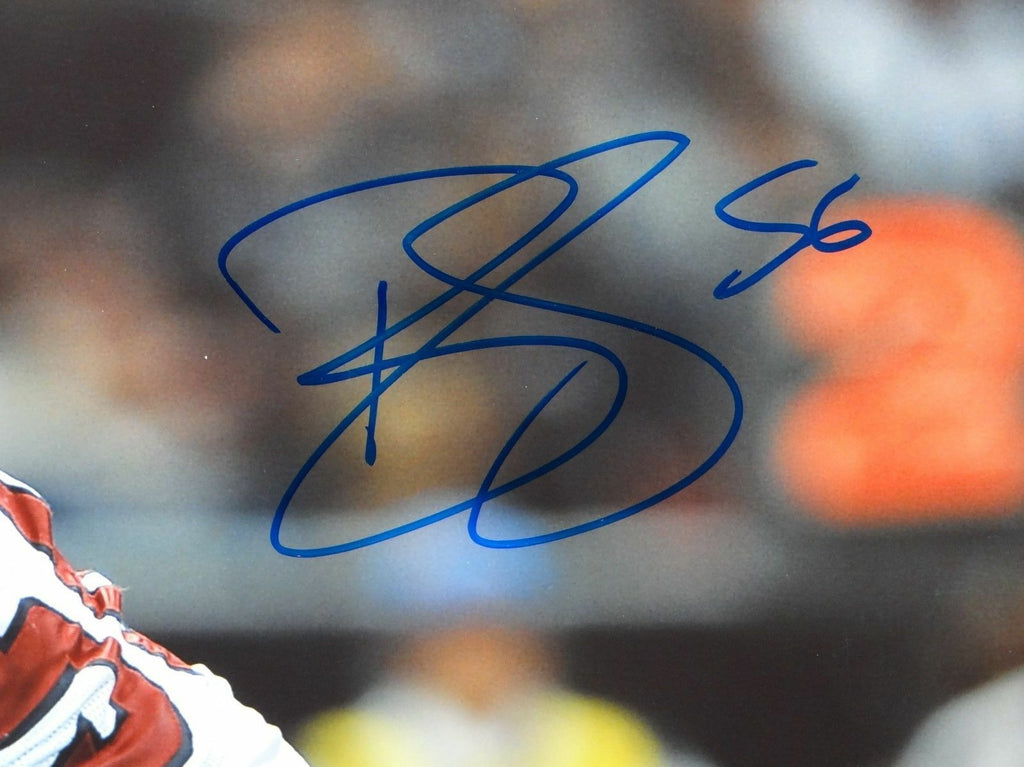 Brian Cushing Autographed 16x20 Tackling Rams QB Photo- JSA Authentica ...