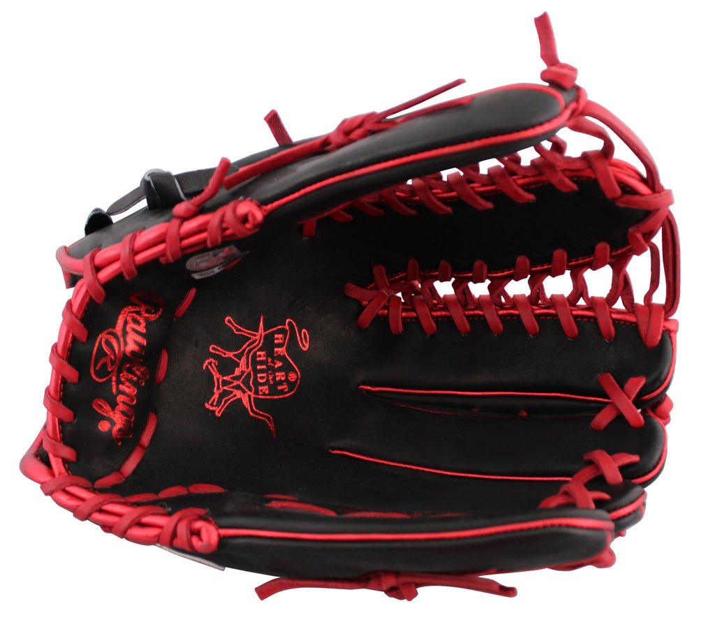 Angels Mike Trout Signed Black Rawlings Player Model Baseball Glove ML ...