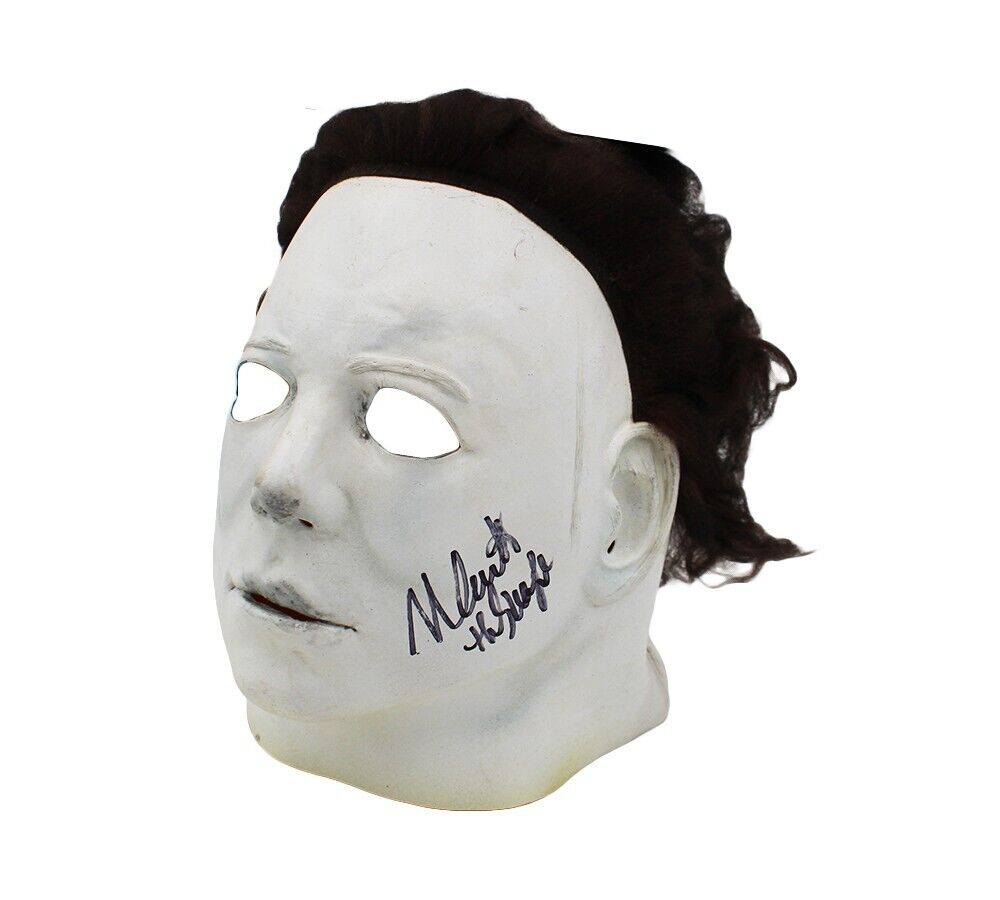 John Carpenter & Nick Castle Signed Halloween Michael Myers Mask ...