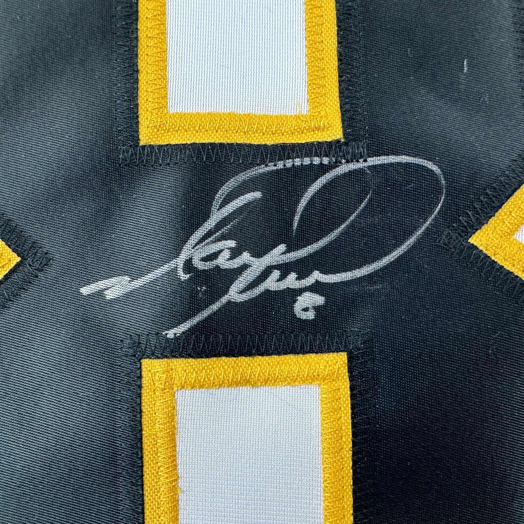 Autographed/Signed Mark Recchi Pittsburgh White Hockey Jersey JSA COA ...