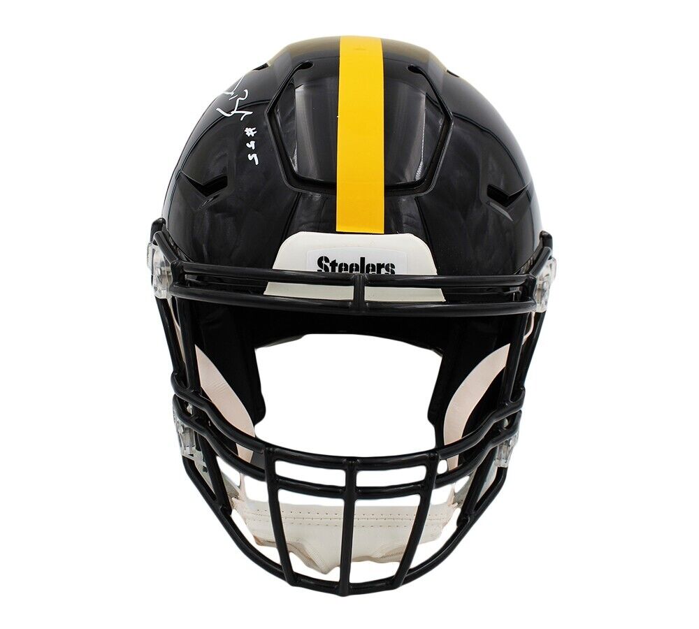Devin Bush Signed Pittsburgh Steelers Speed Flex Authentic NFL Helmet ...