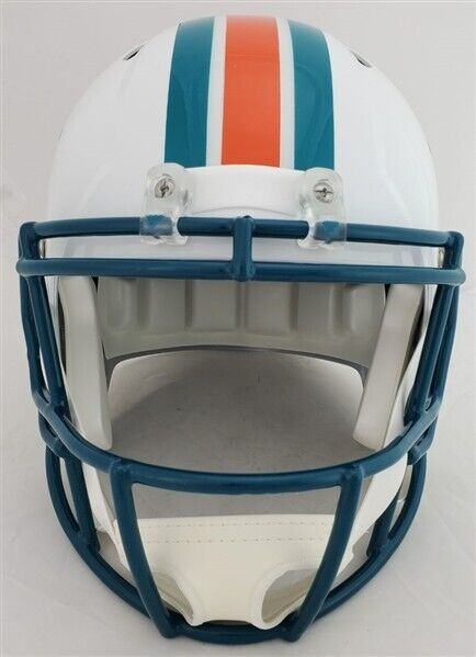 Larry Csonka Signed Full Size Miami Dolphin Helmet (JSA COA) 1972 Unde ...