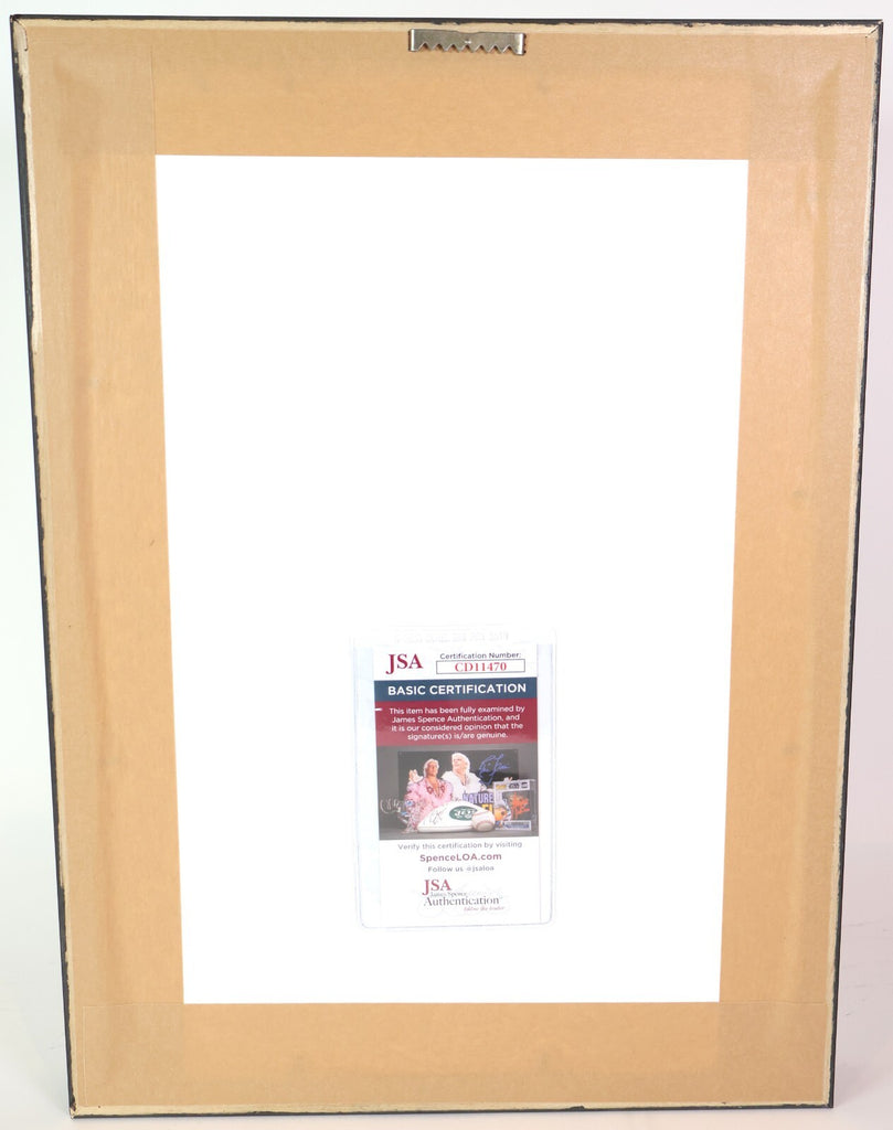 Ed McCaffrey Autographed Framed 8X10 Photo JSA COA – Super Sports Center
