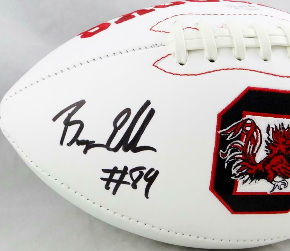 Bryan Edwards Autographed South Carolina Logo Football - JSA Witnessed ...