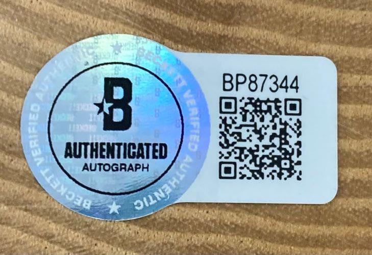 Rickey Henderson A's Signed Worth Autograph Model Baseball Bat BAS ...