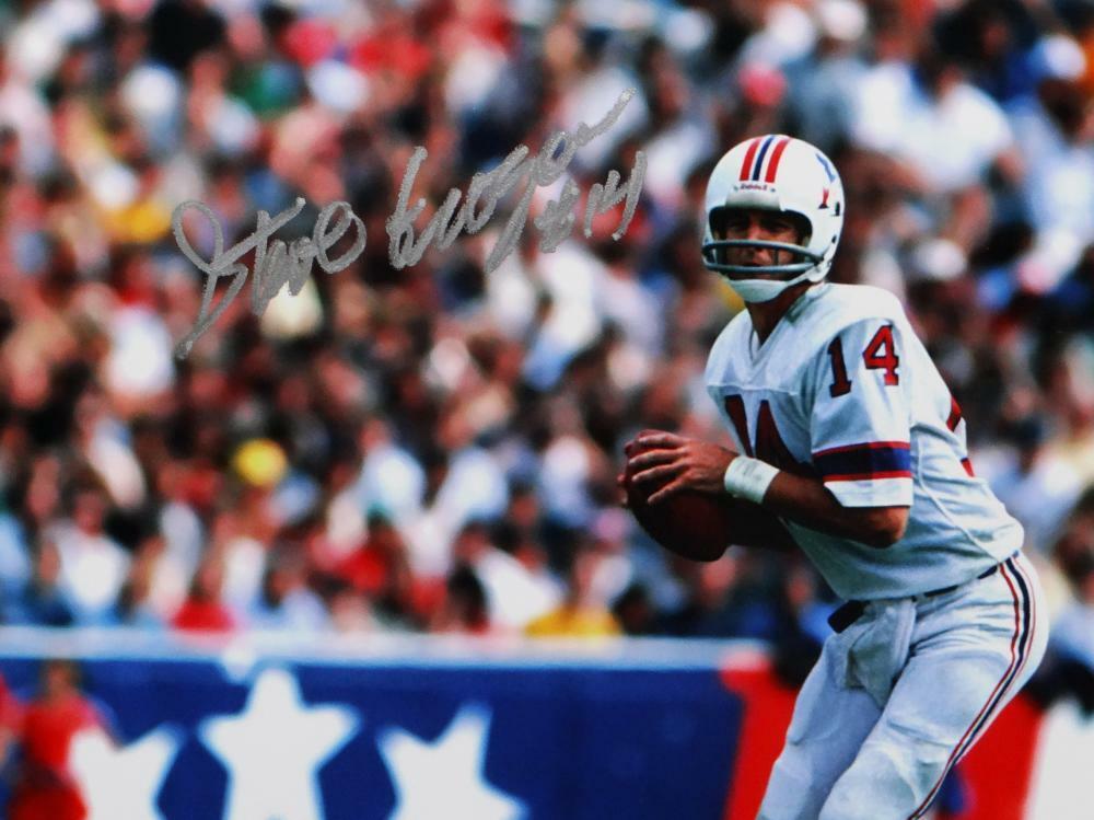 Steve Grogan Autographed Patriots 8x10 Photo-The Jersey Source Auth *S ...