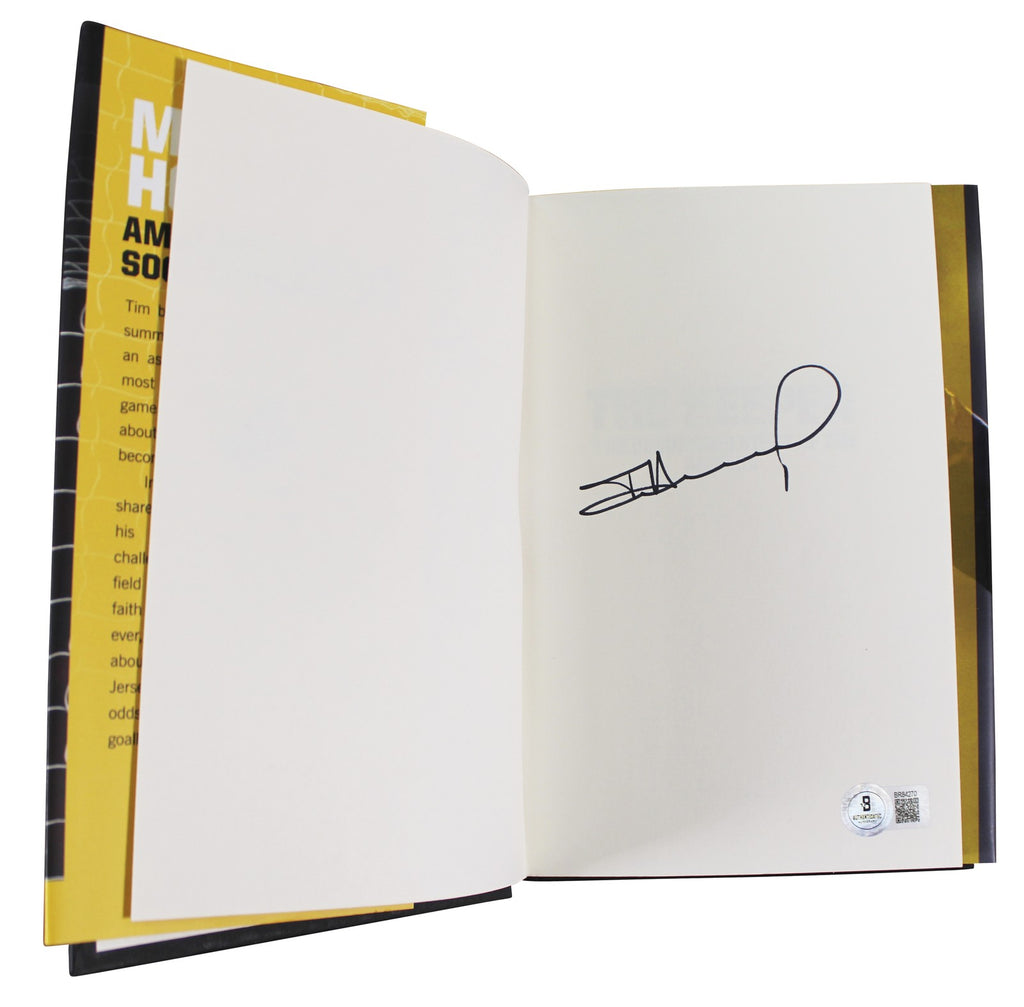 Tim Howard Signed The Keeper The Unguarded Story of Tim Howard Book BA ...