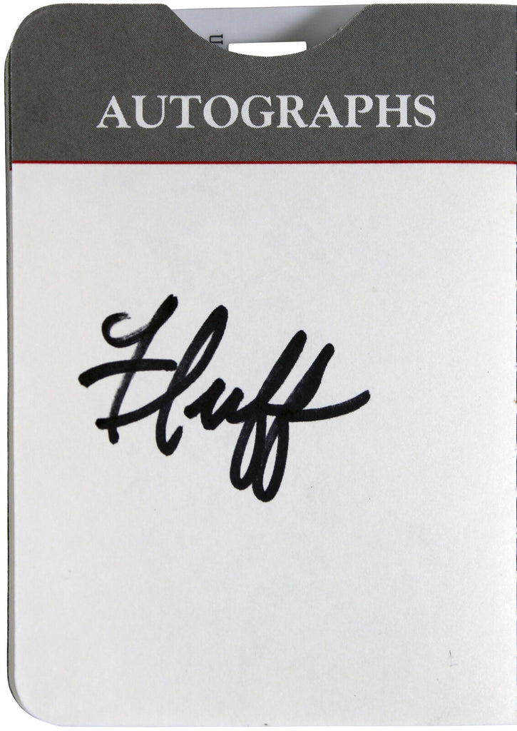 Tiger Woods & Mike "Fluff" Cowan Signed Phoenix Open Autograph Book PS ...