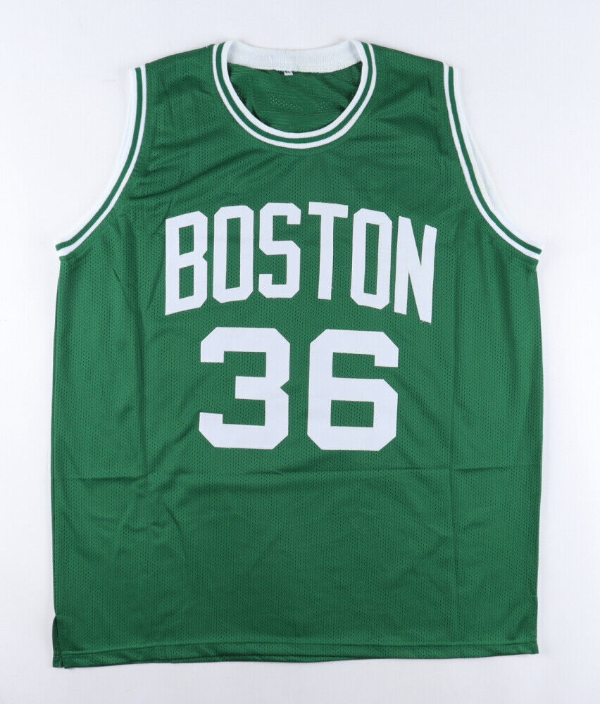 Marcus Smart Signed Boston Celtics Green Jersey (Beckett) 2021-22 Defe ...