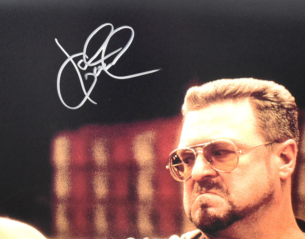 John Goodman Autographed The Big Lebowski 16x20 Close Up - Beckett W H ...