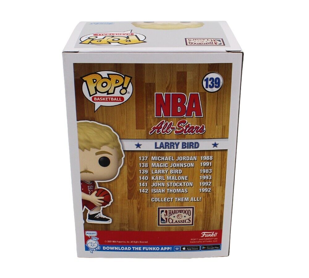 Larry Bird Signed NBA All Stars #139 Larry Bird Funko Pop – Super ...