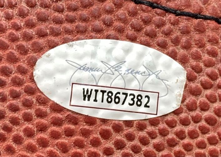 Jerome Bettis Pittsburgh Steelers Signed Wilson Duke Football JSA Holo ...