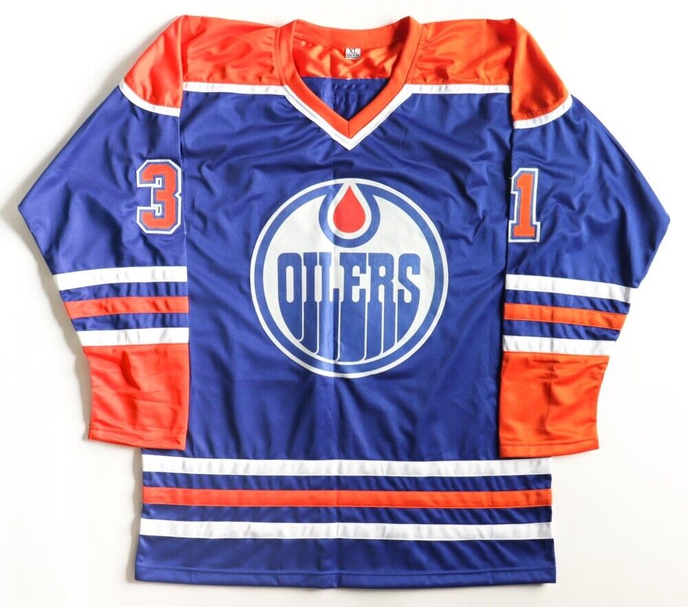 Grant Fuhr Signed Edmonton Oilers Jersey (All World Mem.) 5xStanley Cu ...
