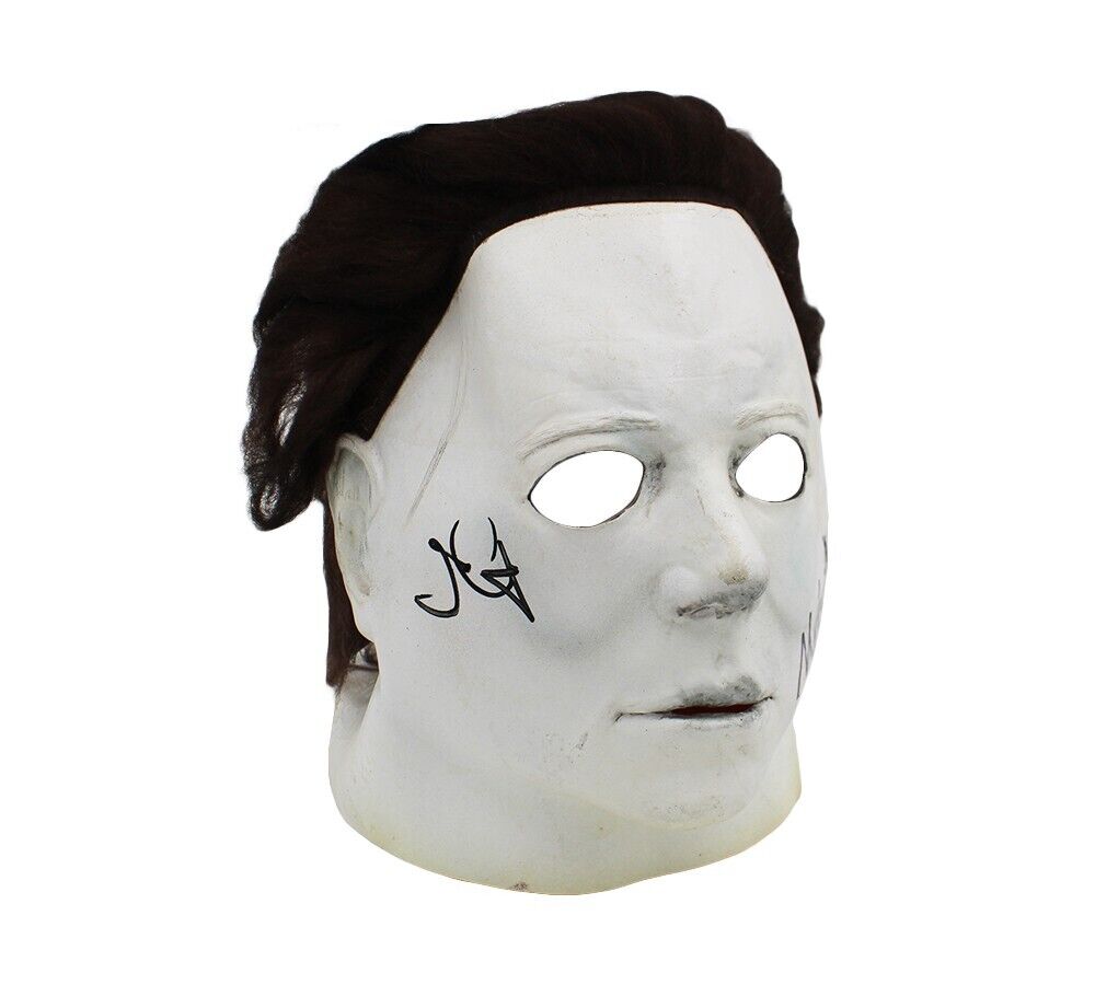 John Carpenter & Nick Castle Signed Halloween Michael Myers Mask ...