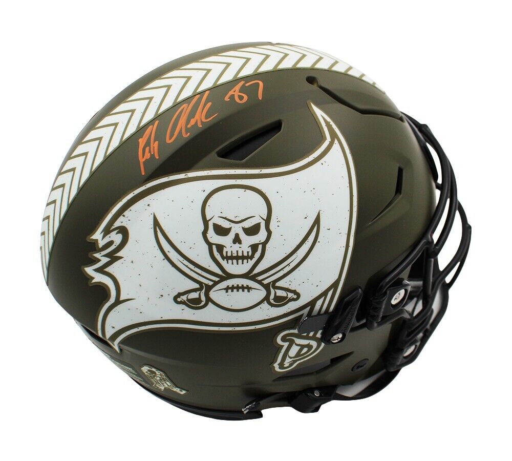 Rob Gronkowski Signed Tampa Bay Buccaneers Speed Flex Authentic STS NF ...