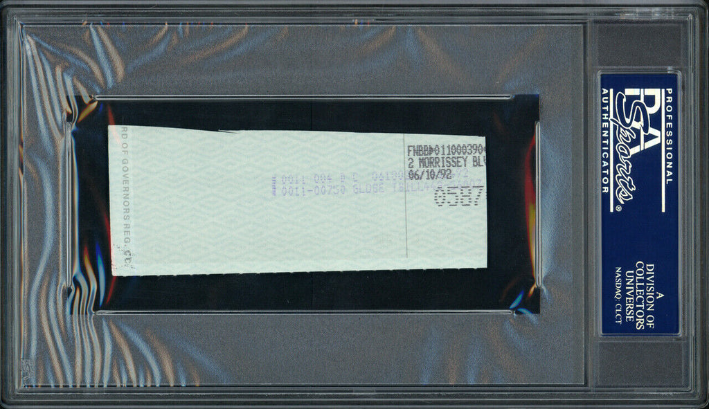 DENNIS JOHNSON AUTOGRAPHED SIGNED CUT SIGNATURE FROM CHECK SONICS PSA ...