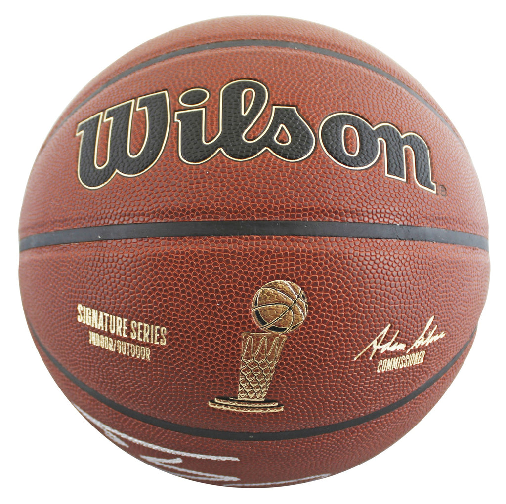 Lakers Shaquille O'Neal Signed Wilson Trophy Series Basketball BAS Wit ...
